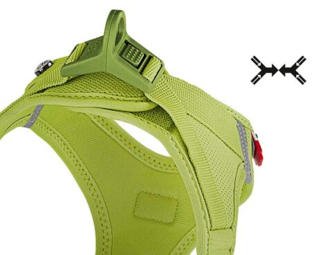 Air Mesh curli Clasp Vest Harness - curli